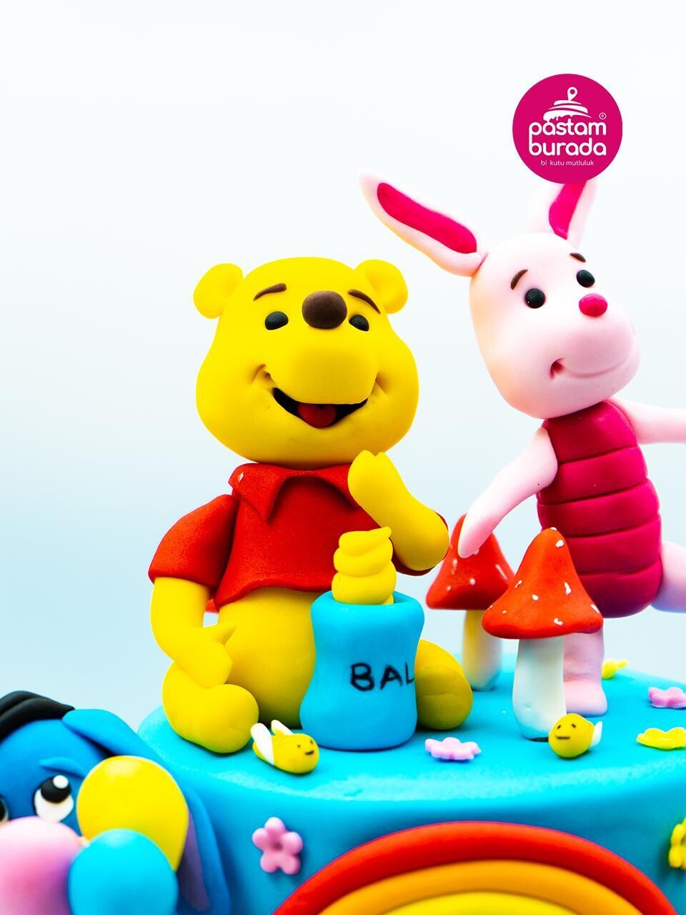 Winnie The Poo Konsept Pasta